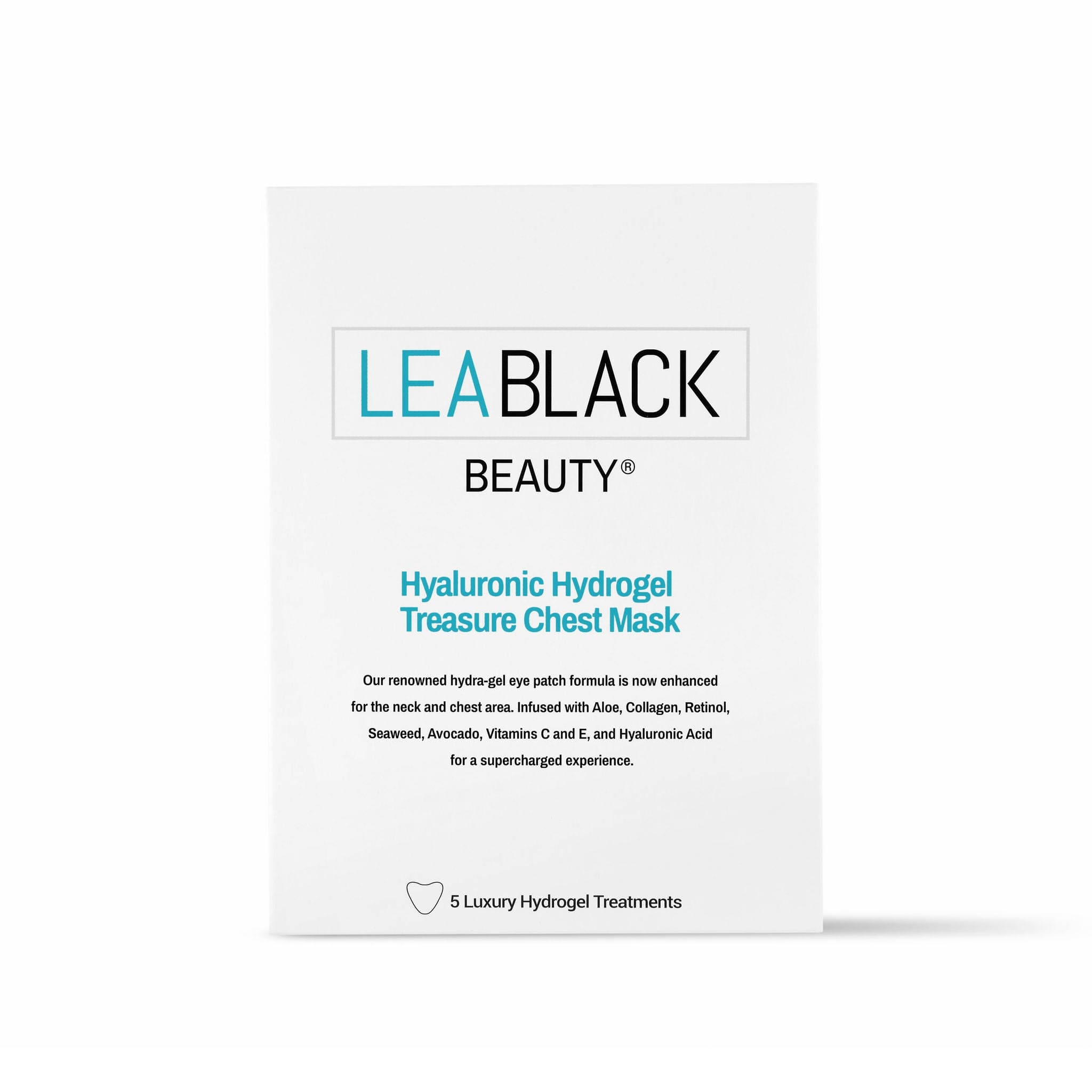 Lea Black Beauty® Hyaluronic Hydrogel Treasure Chest Pads